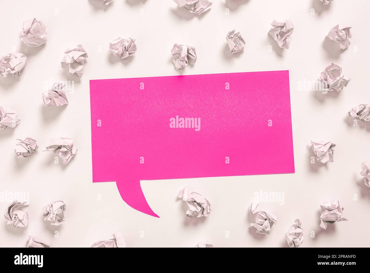 Speech Bubble With Recent Updates With Paper Wraps, Magnifier And ...