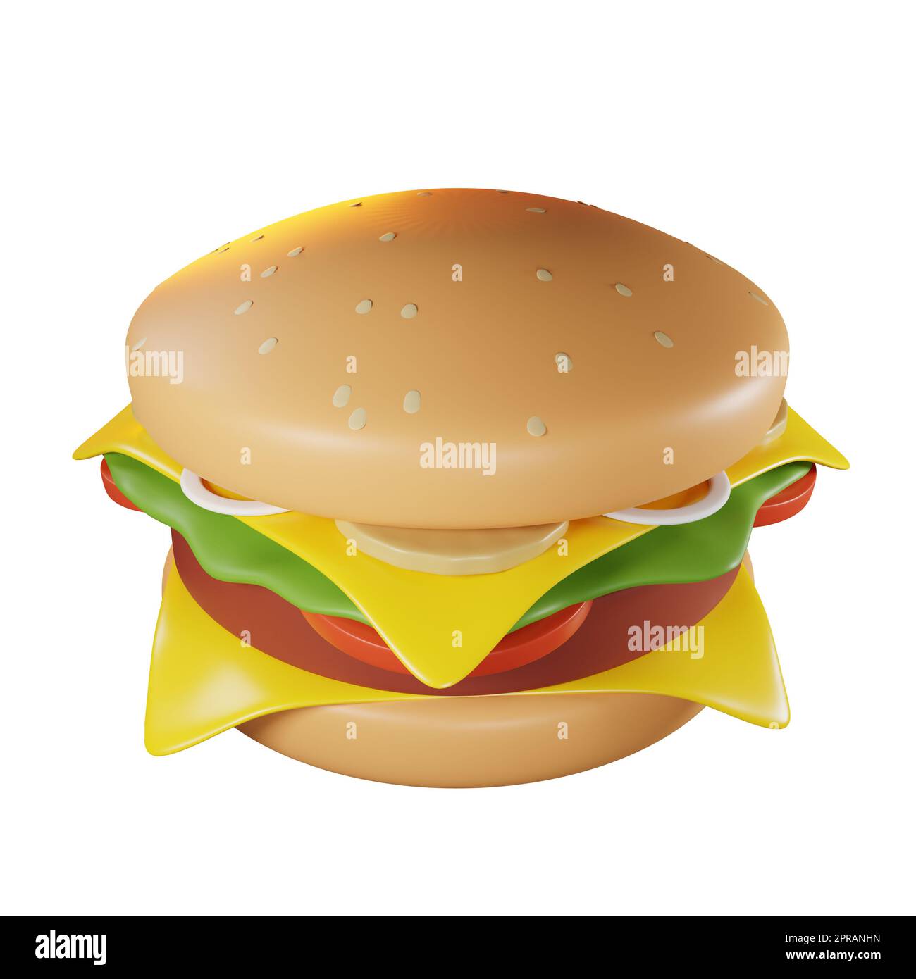 Open burger Cut Out Stock Images & Pictures - Alamy