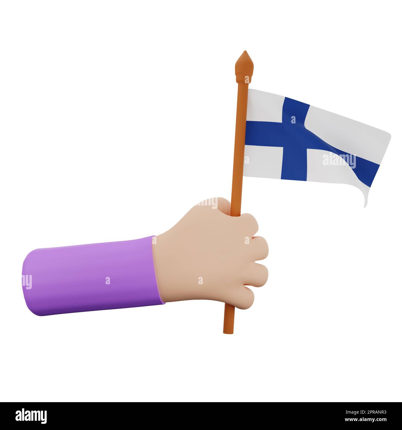 Finlandia flag hi-res stock photography and images - Alamy