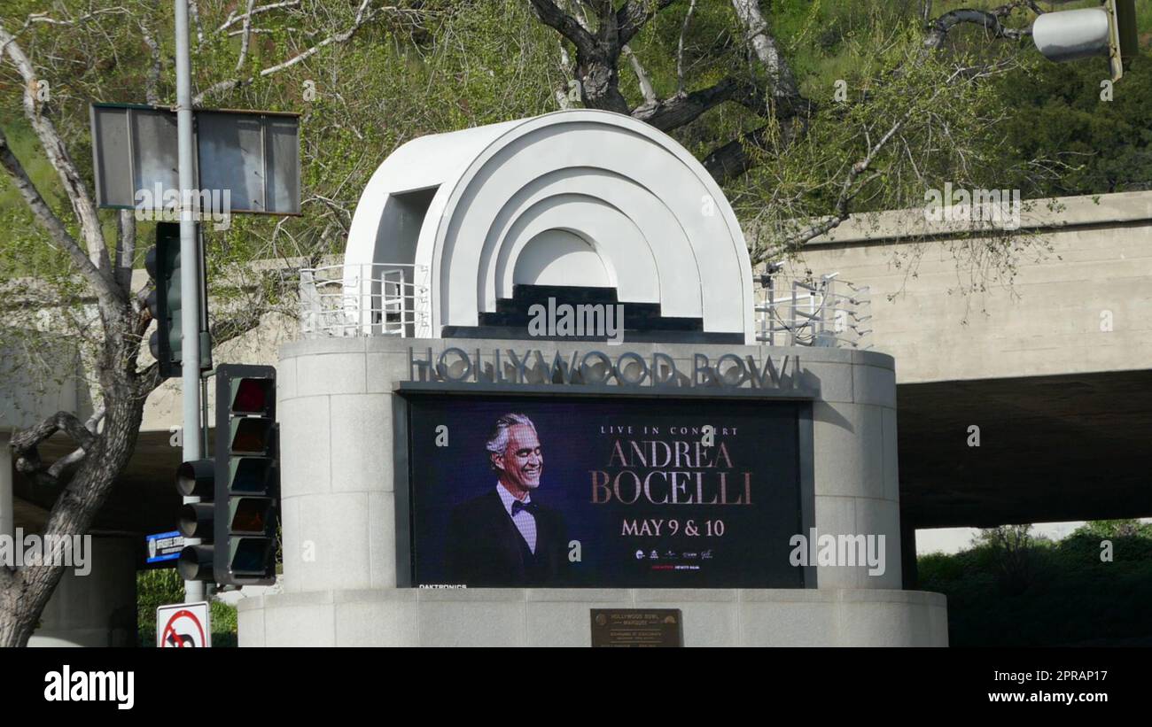 Los Angeles, California, USA 29th March 2023 Andrea Bocelli Tour ...