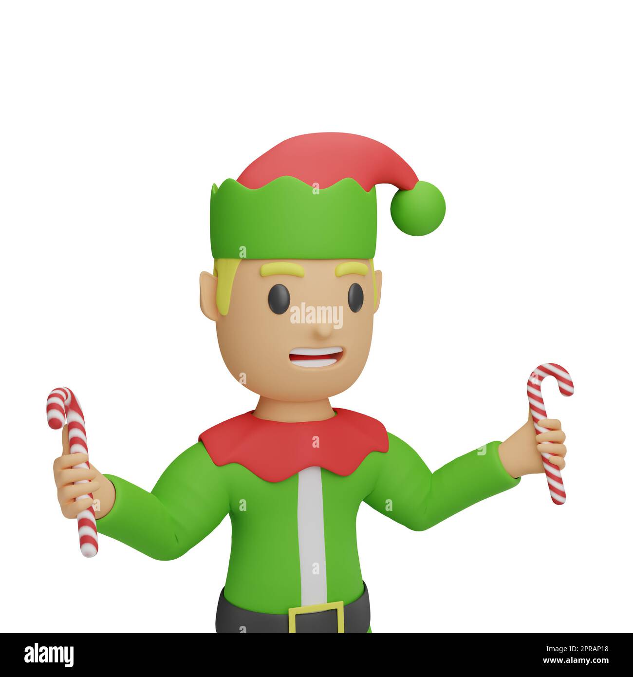 Santa with elves hi-res stock photography and images - Alamy