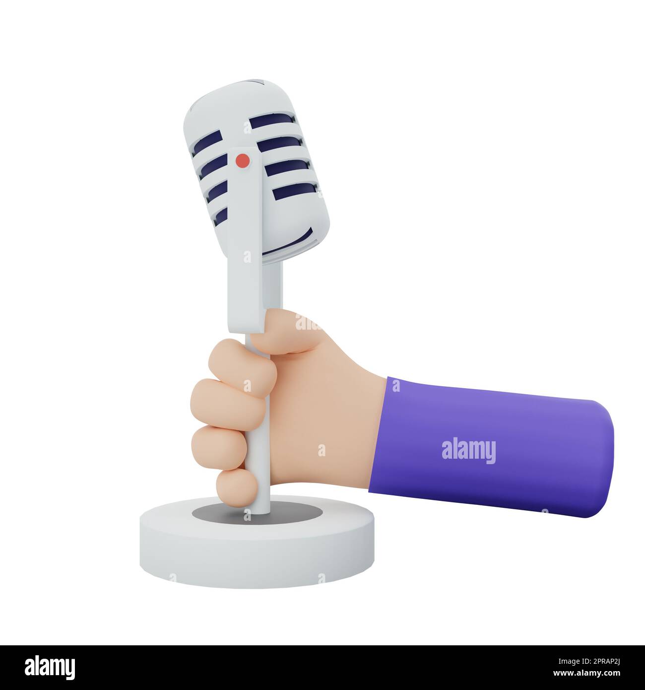 microphone design illustration Stock Photo - Alamy