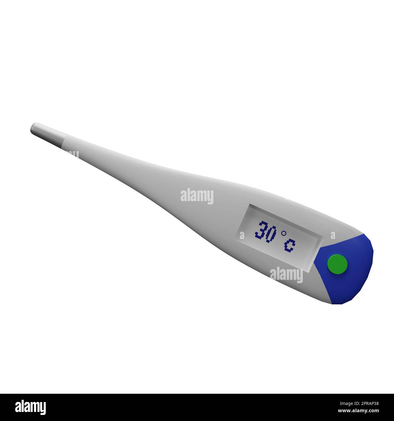 Thermometer icon for digital health Cut Out Stock Images & Pictures - Alamy