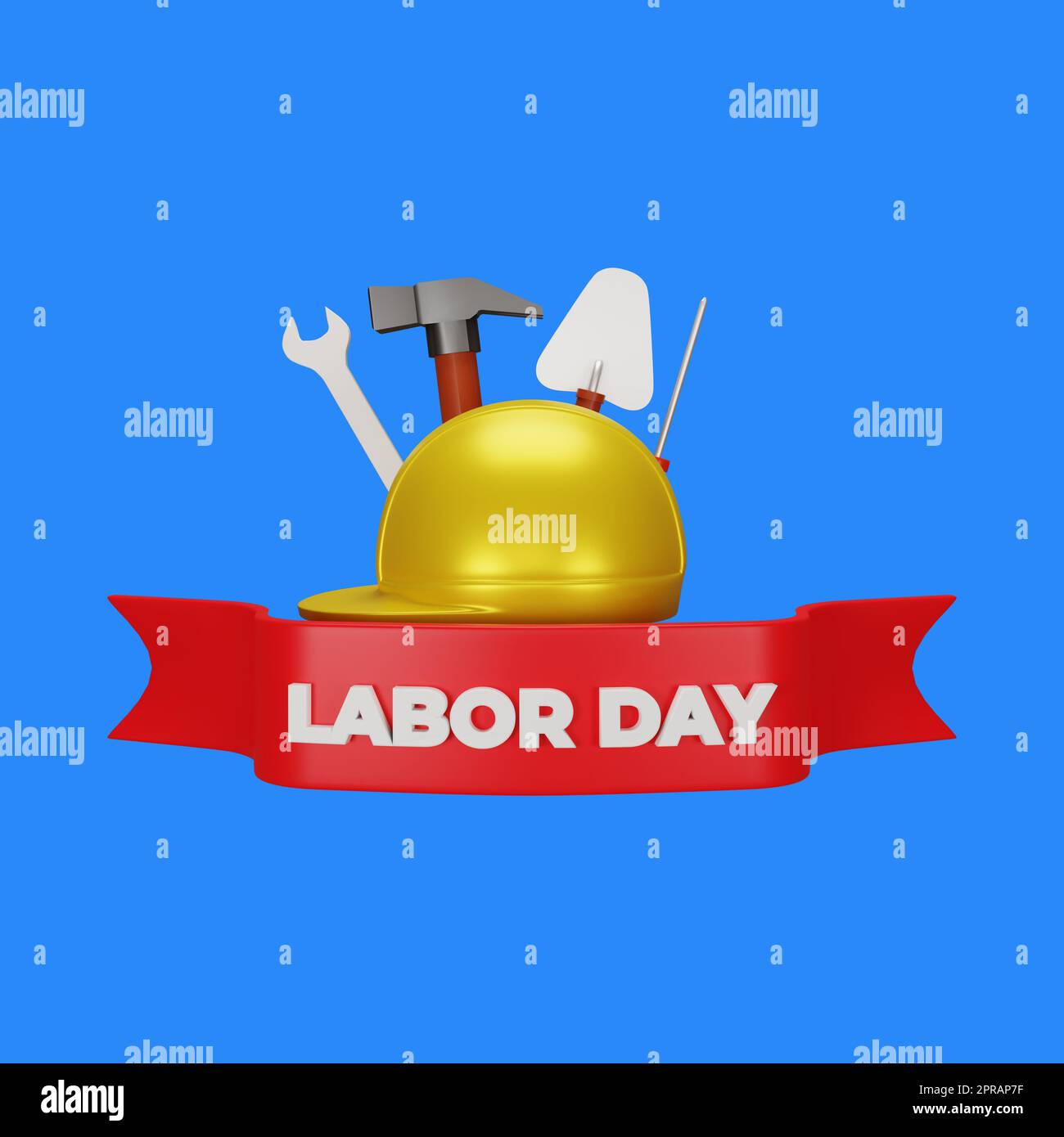 Labor day 3d hi-res stock photography and images - Alamy