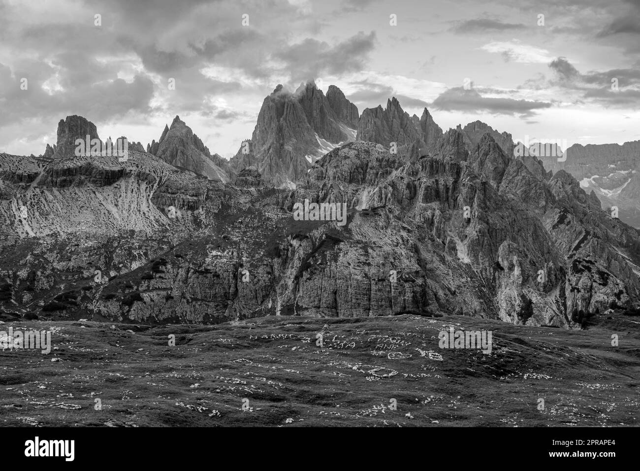 Small dolomites Black and White Stock Photos & Images - Alamy