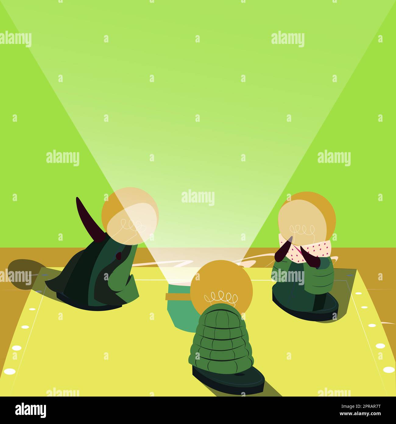 Abstract Brainstorming Problem Solutions, Careful Thinking Concept ... Abstract Brainstorming Problem Solutions, Careful Thinking Concept ...