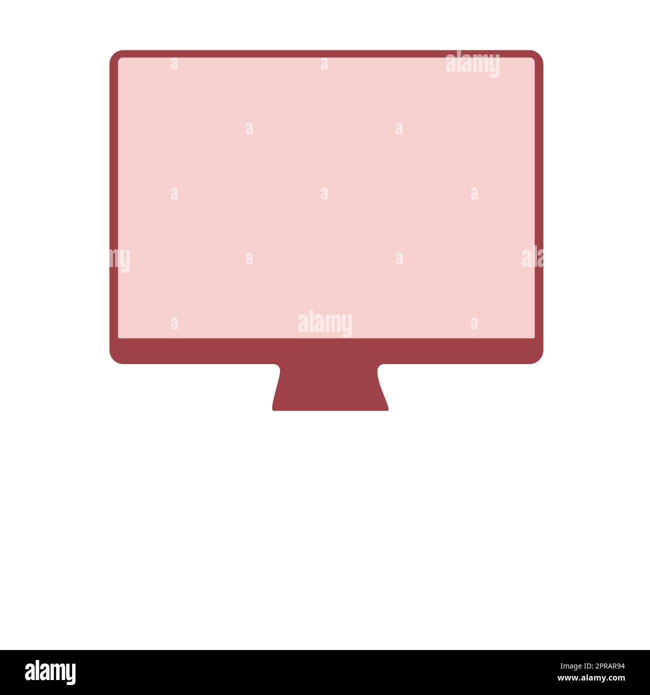 Collection working table flat Cut Out Stock Images & Pictures - Alamy