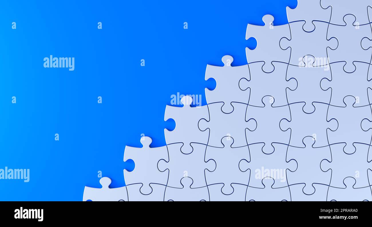 template 3d puzzle Stock Photo - Alamy