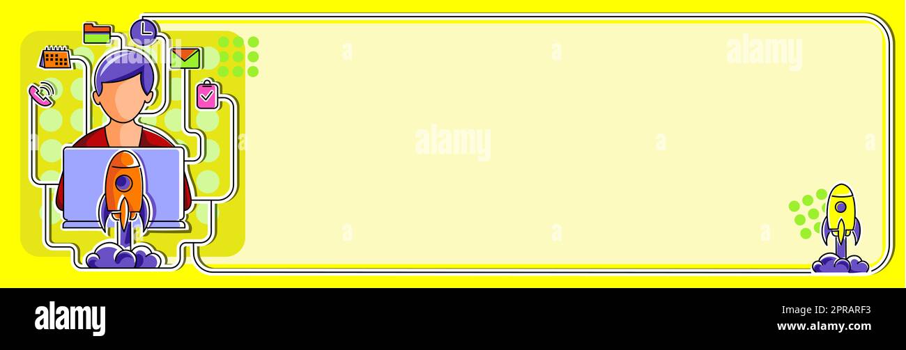 Man typing cartoon hi-res stock photography and images - Alamy