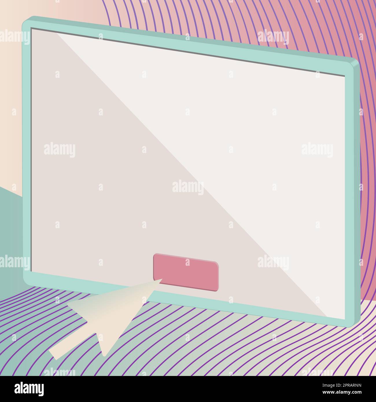 Arrow shape blank cartoon hi-res stock photography and images - Alamy