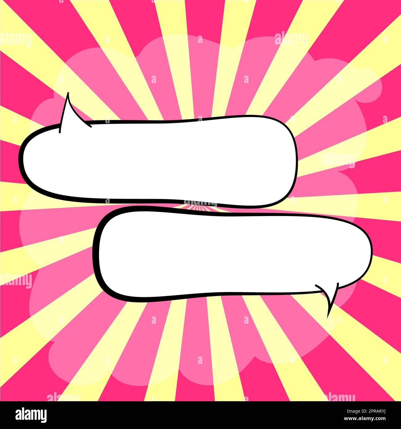 Design Drawing Of Some Comic Frames As Background With Speech Bubbles ...