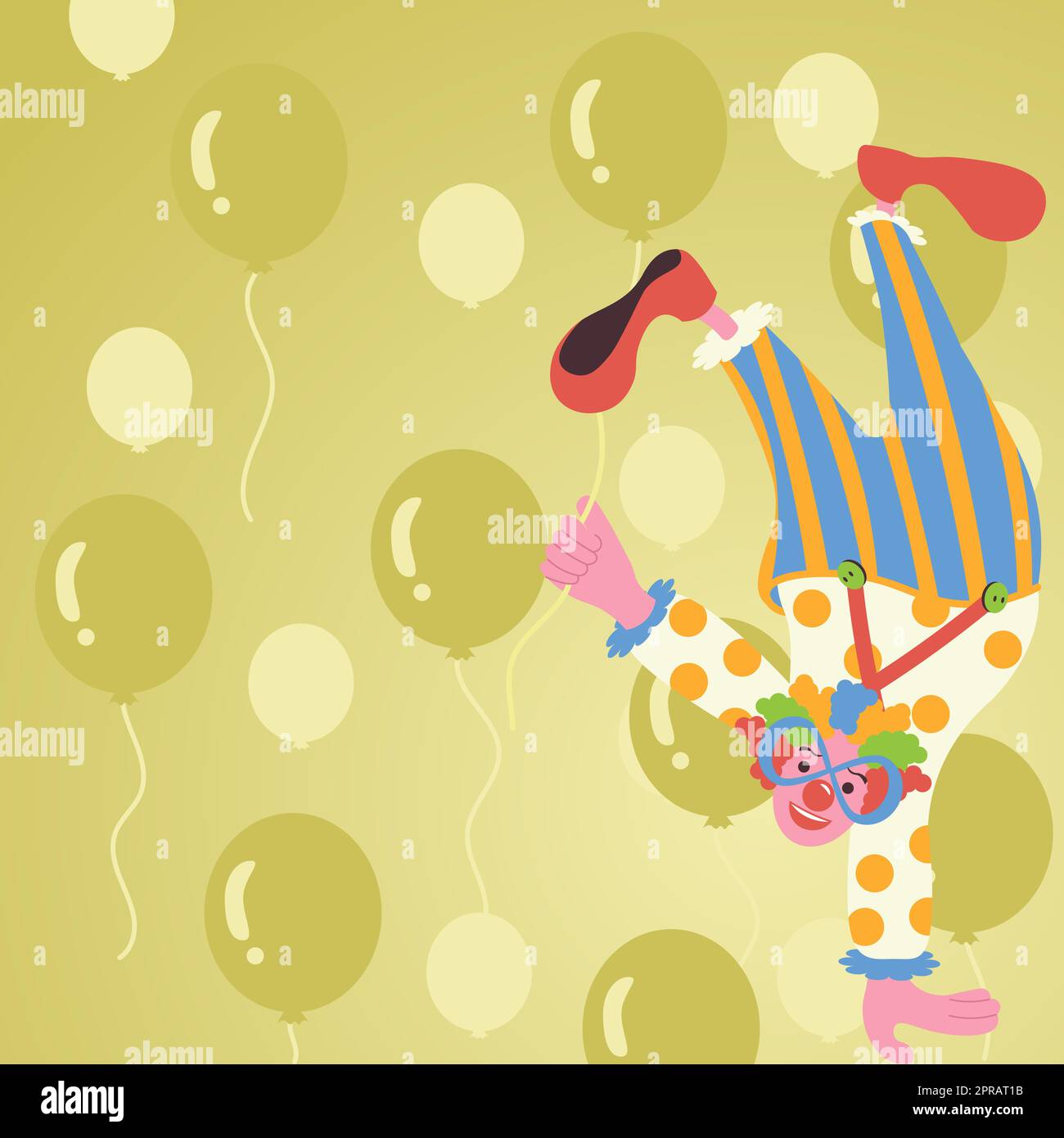 Clown standing upside down hi-res stock photography and images - Alamy