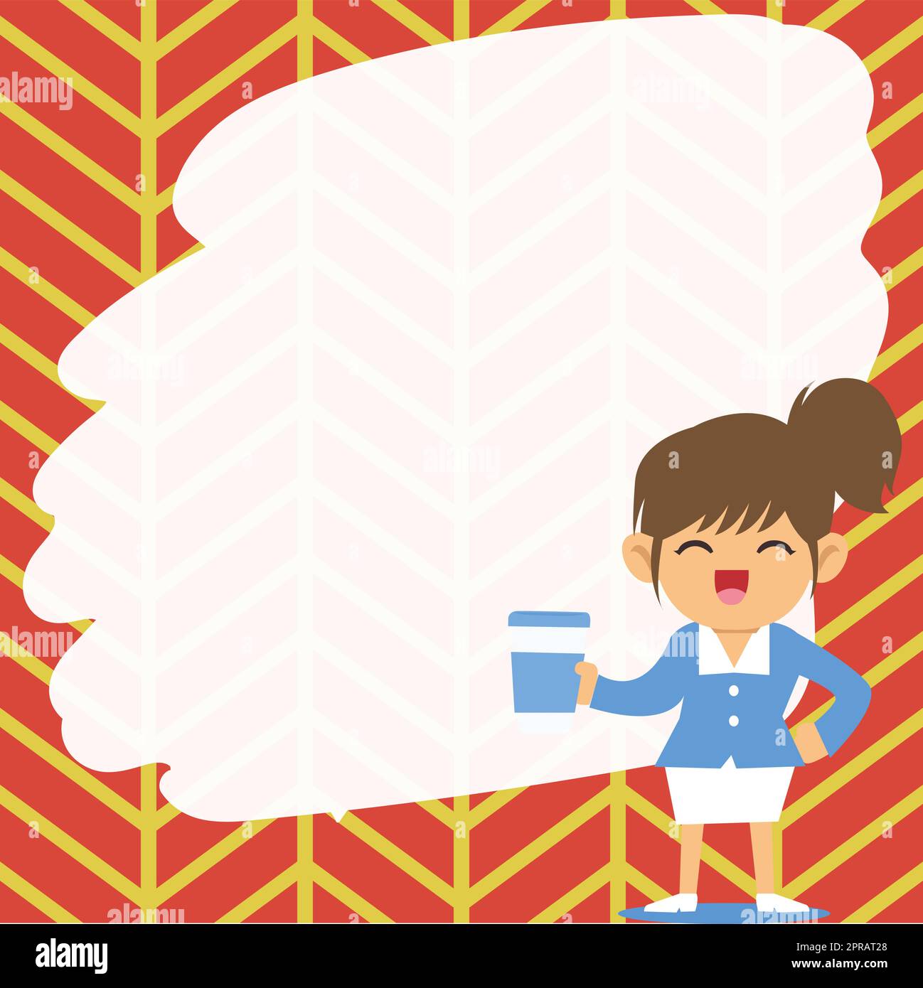 Smiling boys girls showing Stock Vector Images - Alamy