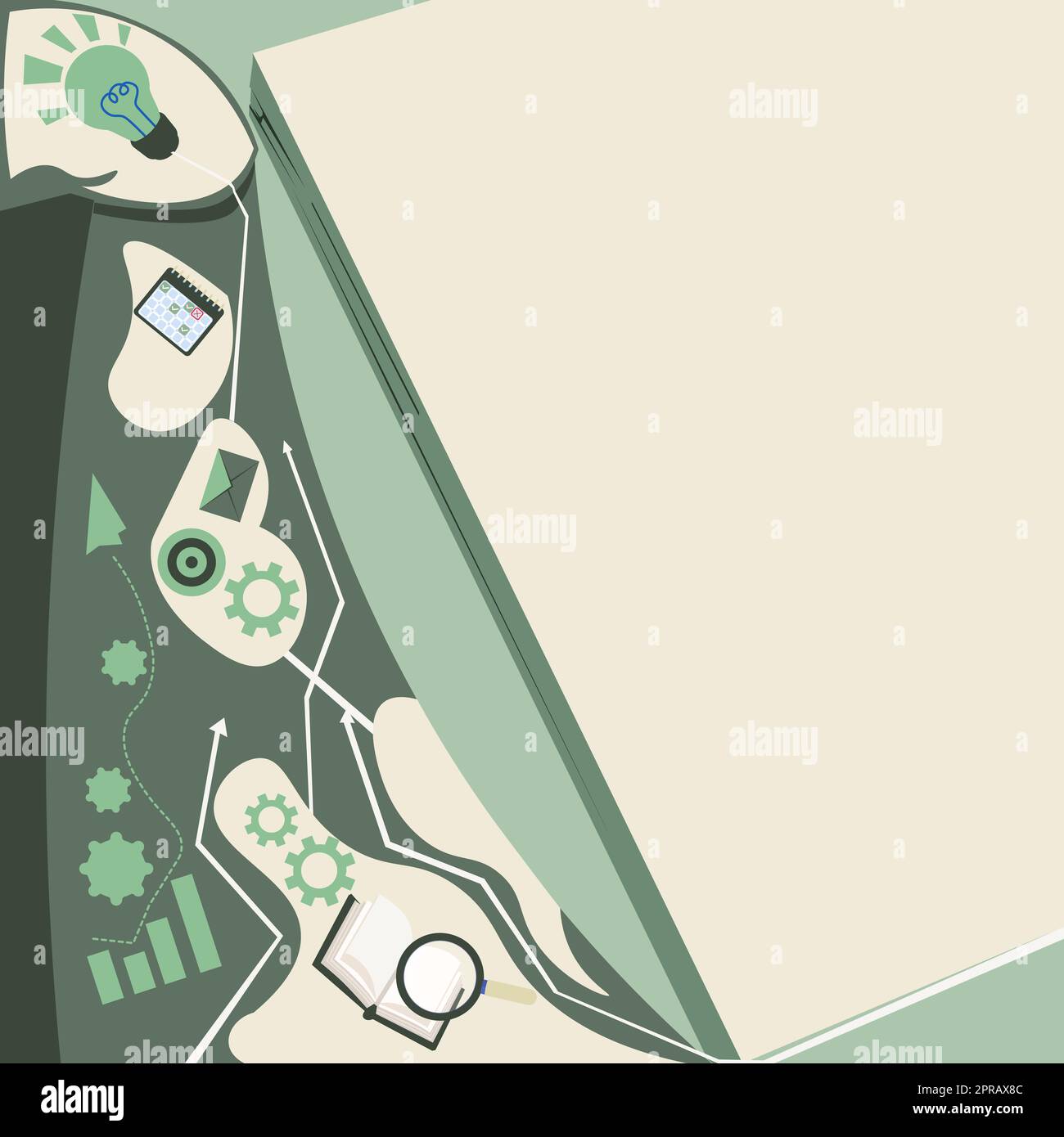 Cartoon computer technology work device hi-res stock photography and ...