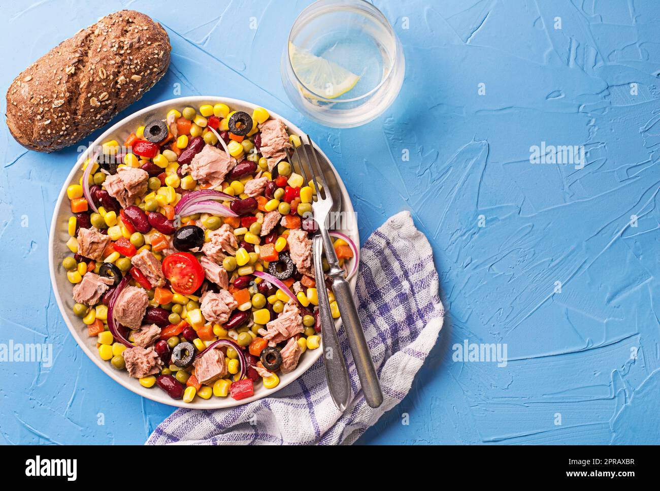 Marinated tuna in olive hi-res stock photography and images - Alamy