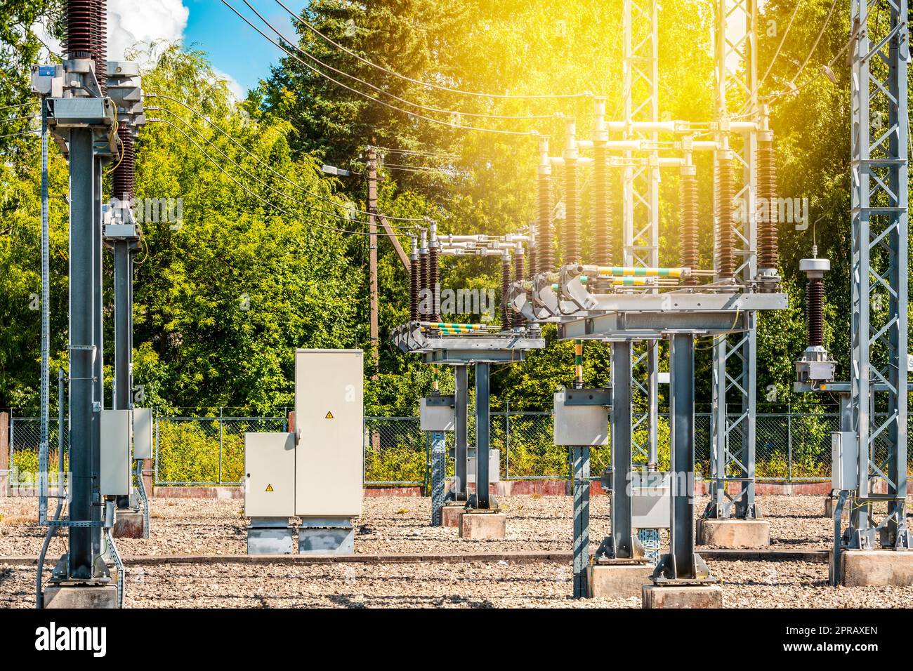 Power station for power supply Stock Photo - Alamy