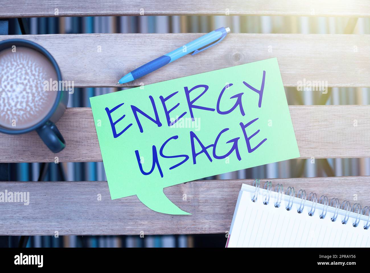 Writing displaying text Energy Usage. Business overview Amount of ...
