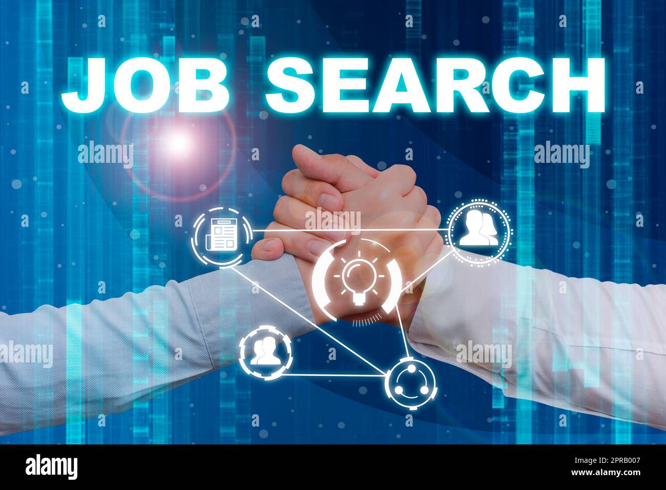 Conceptual display Job Search. Word for An act of person to find work ...