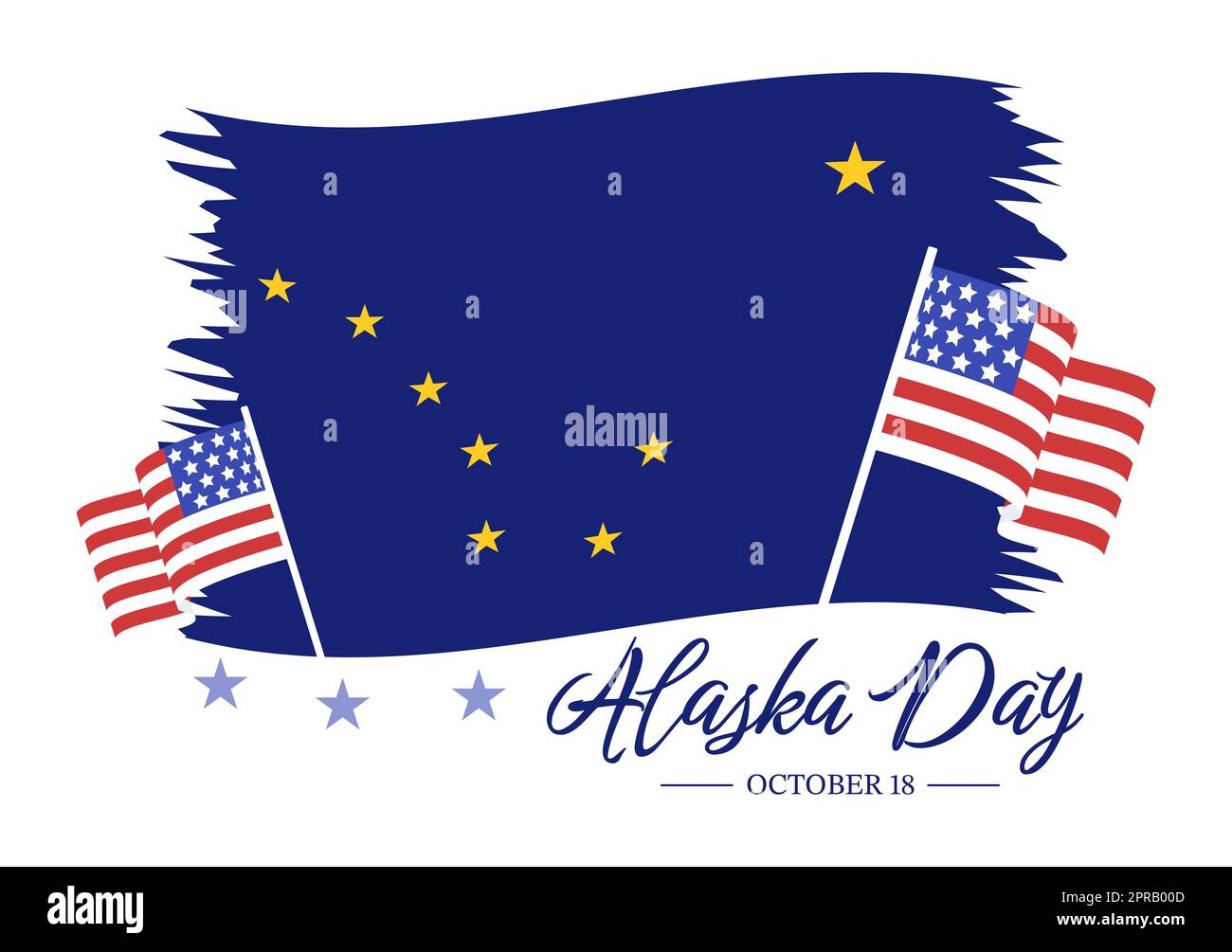 Cartoon in ice mountain Cut Out Stock Images & Pictures - Alamy