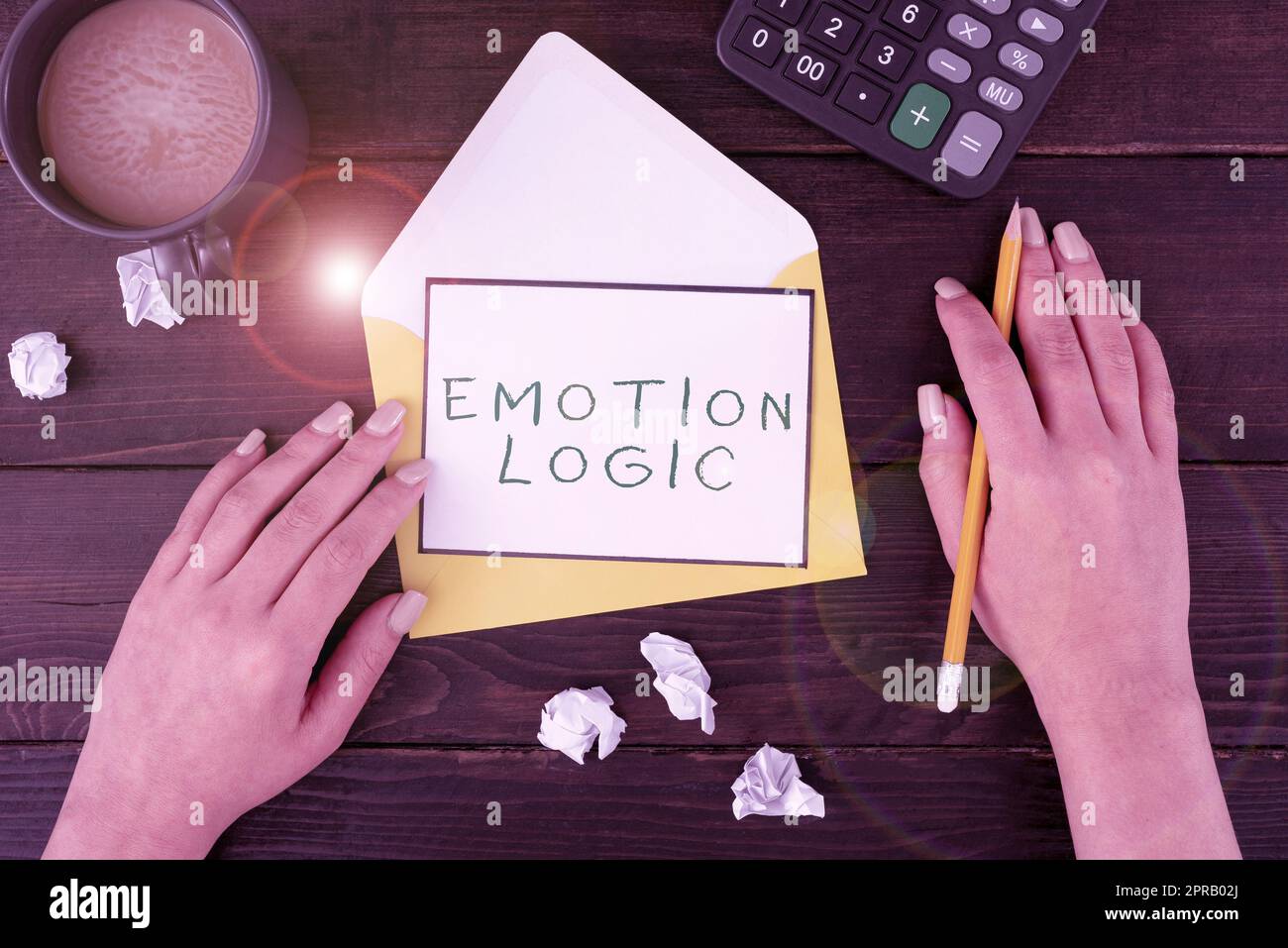 Hand writing sign Emotion Logic. Concept meaning Heart or Brain Soul or ...