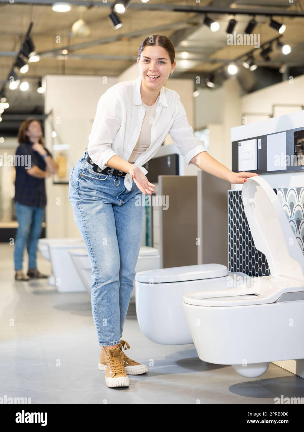 Customer restroom hi-res stock photography and images - Alamy