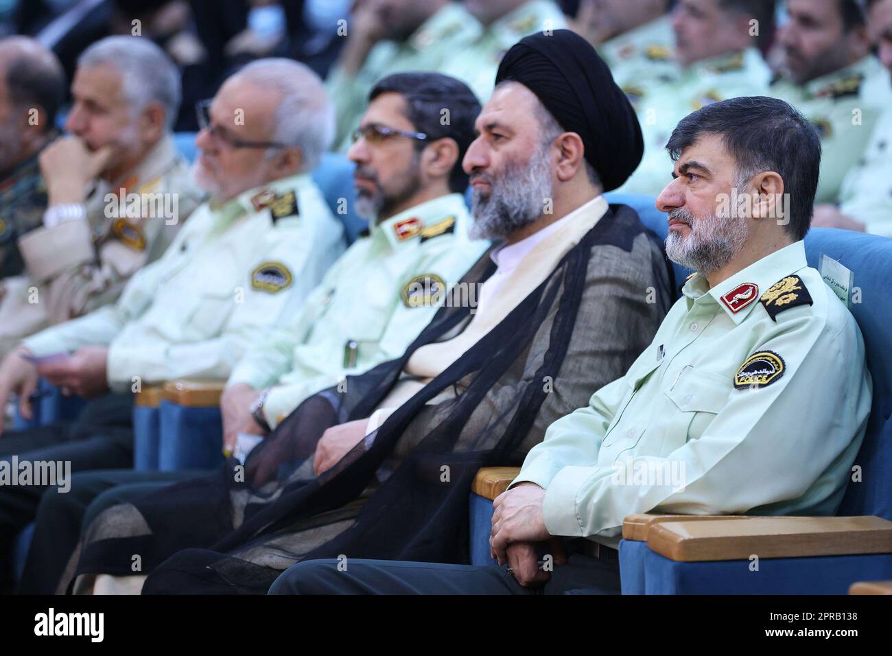 Tehran, Tehran, Iran. 26th Apr, 2023. Iranian police Chief General ...