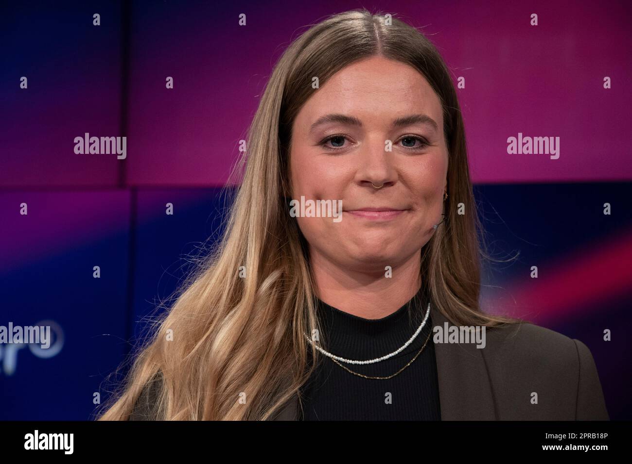Cologne, Deutschland. 26th Apr, 2023. Rahel KLEIN, journalist, portrait ...