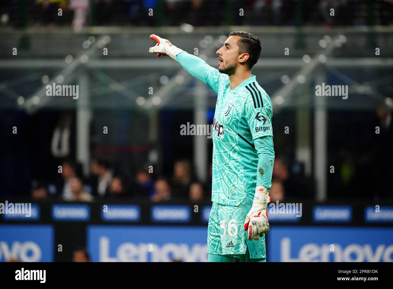 Mattia Perin (Juventus FC) during the Italian Cup, Coppa Italia, semi ...