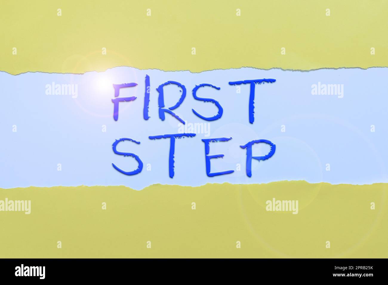 Text showing inspiration First Step. Business idea Pertaining to the ...