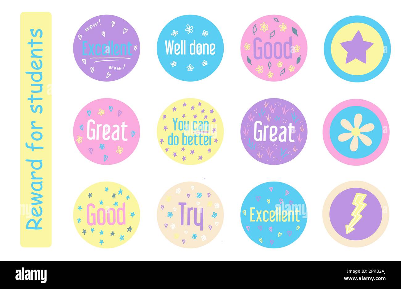 Awesome Funny Cute Teacher Reward Motivational Stock Photo - Alamy