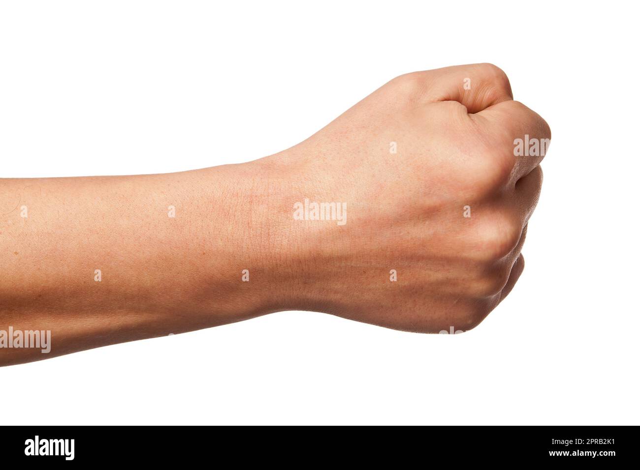 Hand gesture isolated on white Stock Photo - Alamy