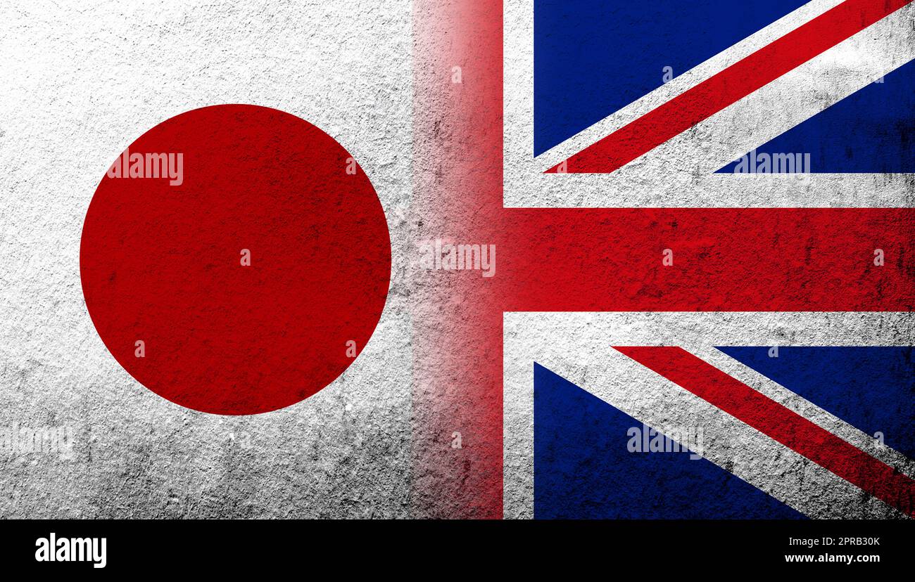 National flag of United Kingdom (Great Britain) Union Jack with ...