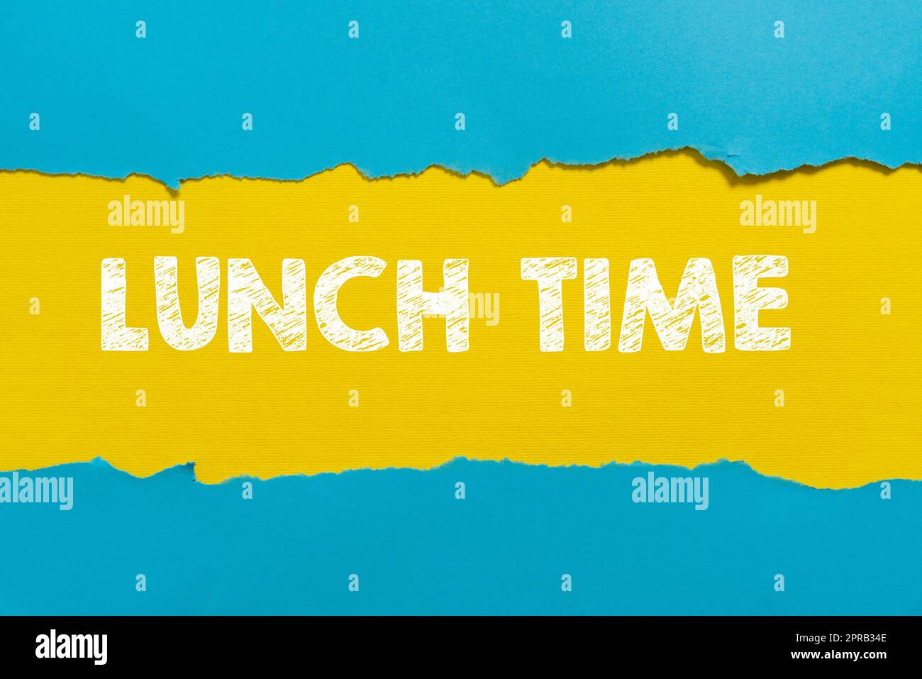 Conceptual display Lunch Time. Word for Meal in the middle of the day ...