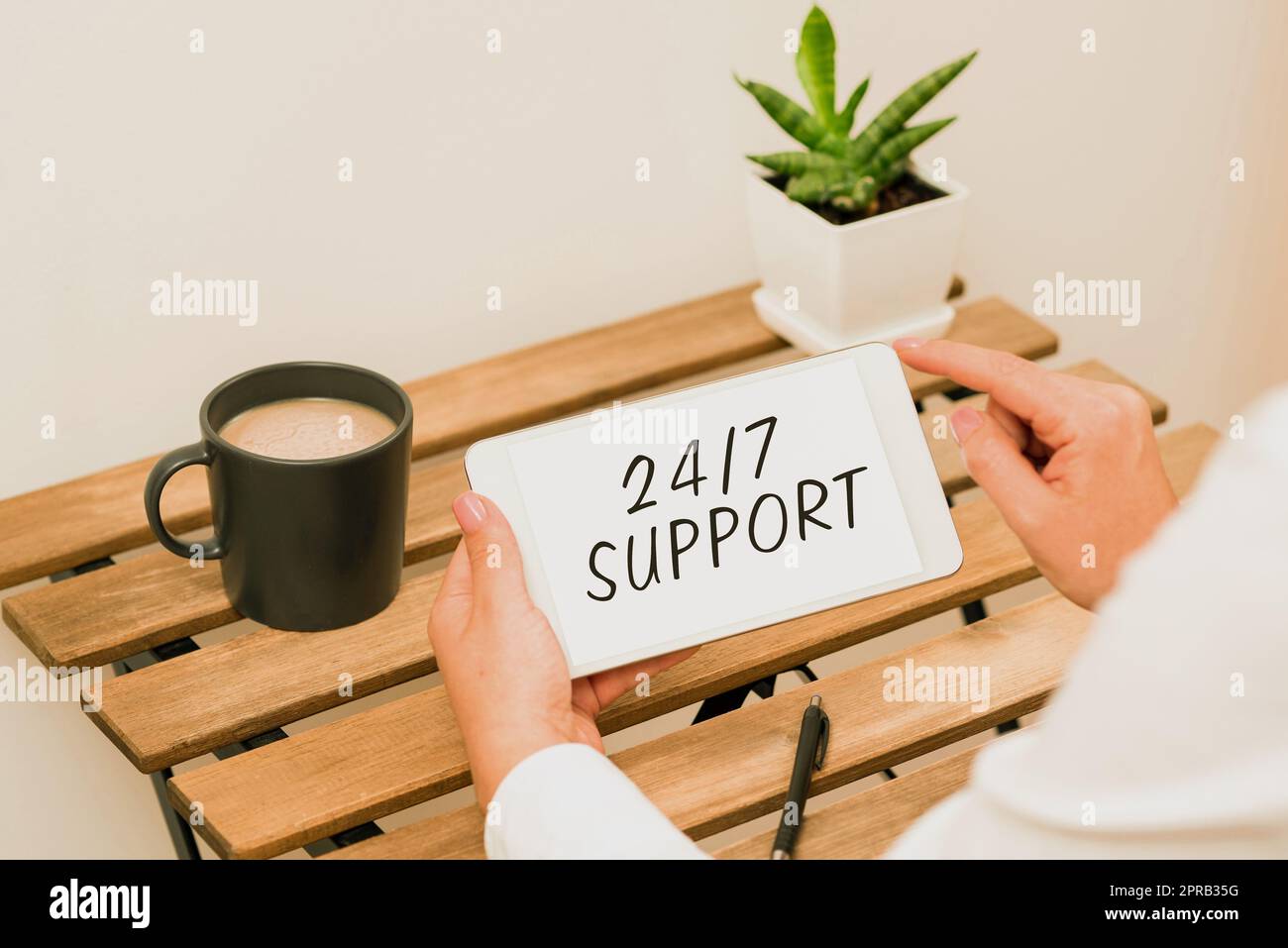 Text showing inspiration 24 7 Support. Business overview Giving ...
