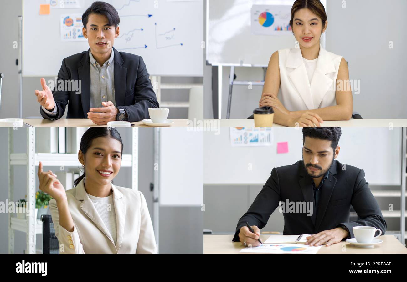 Videoconference videocall hi-res stock photography and images - Alamy