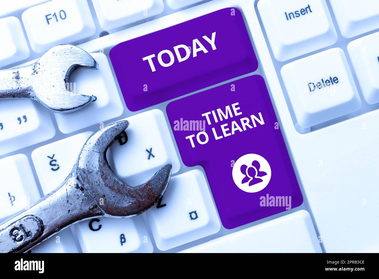 Text caption presenting Time To Learn. Business showcase Obtain new knowledge or skill ...