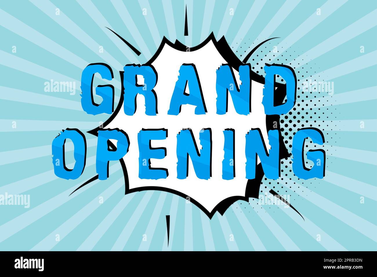 Conceptual display Grand Opening, Business concept Ribbon Cutting New ...