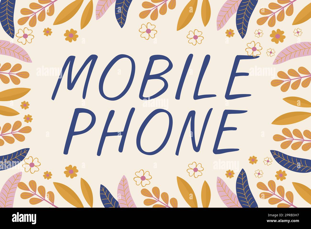 Handwriting text Mobile Phone, Business showcase A handheld device used ...