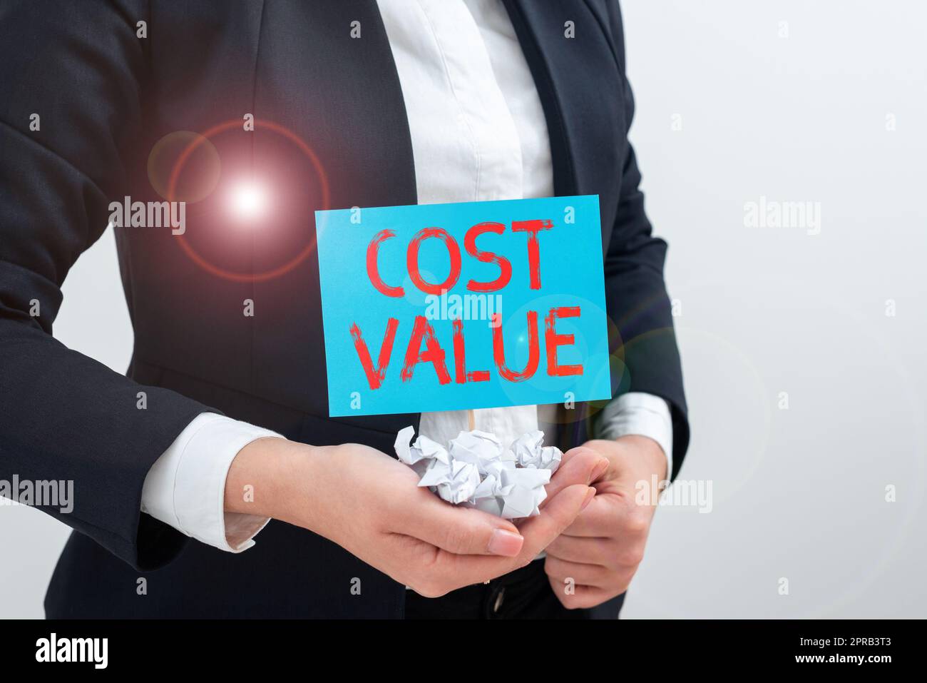 Text caption presenting Cost Value. Concept meaning The amount that ...