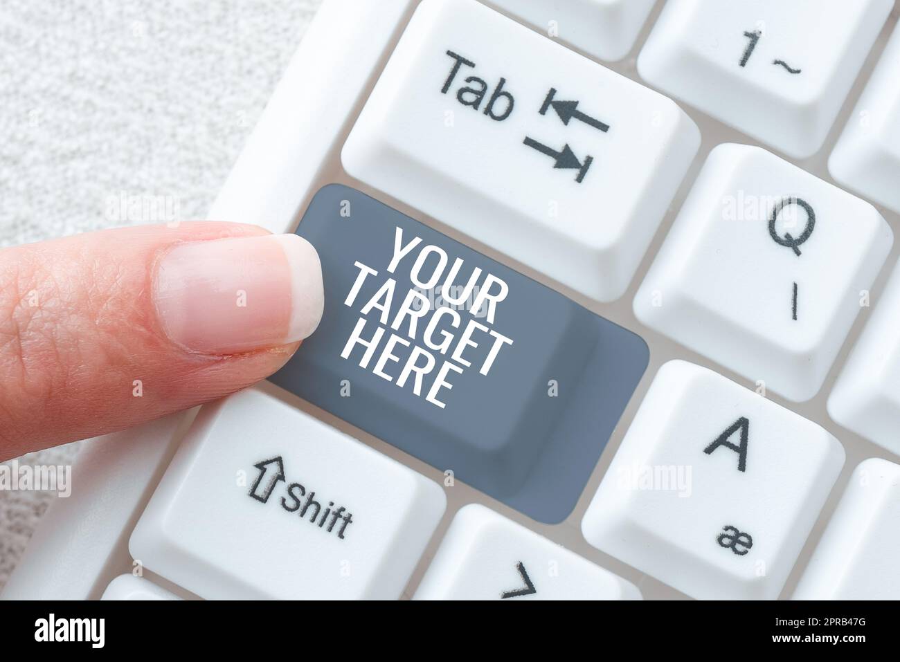 Text caption presenting Your Target Here. Business concept Be focused ...