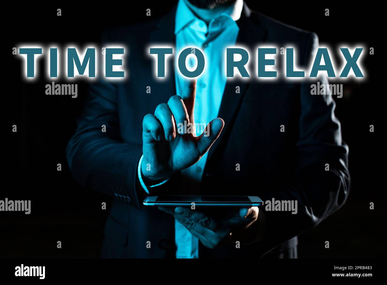 Inspiration showing sign Time To Relax. Business showcase Relaxation ...