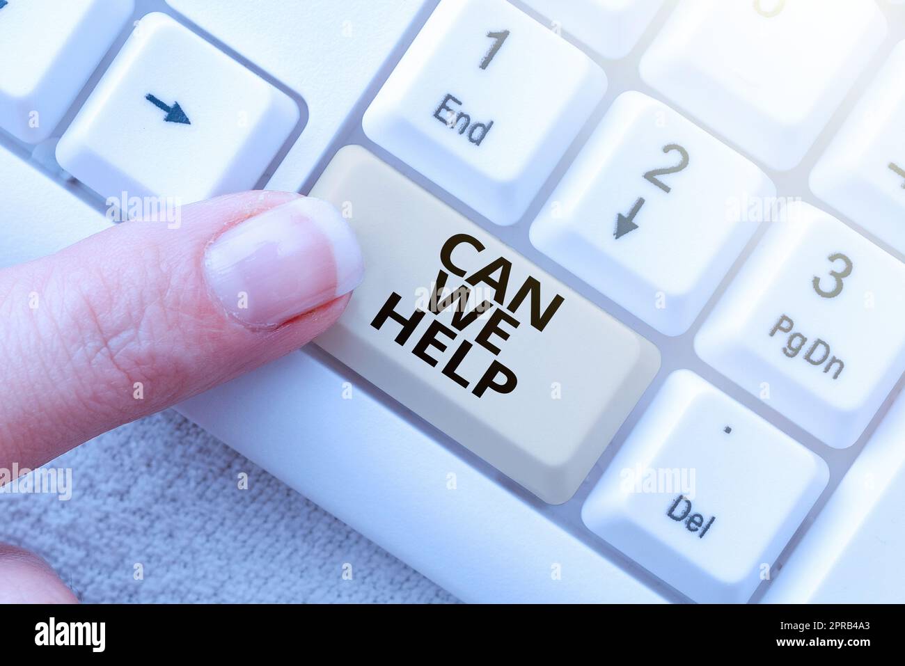 Sign displaying Can We Help. Business idea Offering assistance support ...