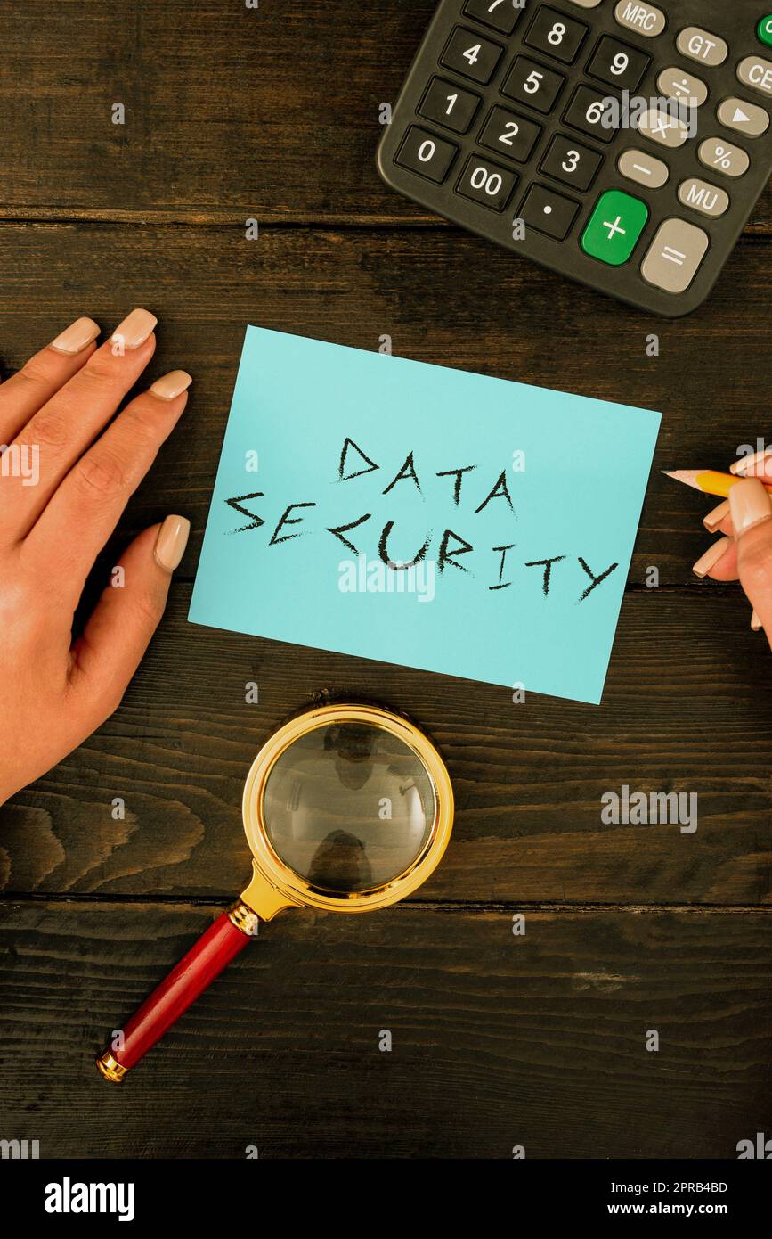 Conceptual caption Data Security. Business overview Confidentiality Disk Encryption Backups ...