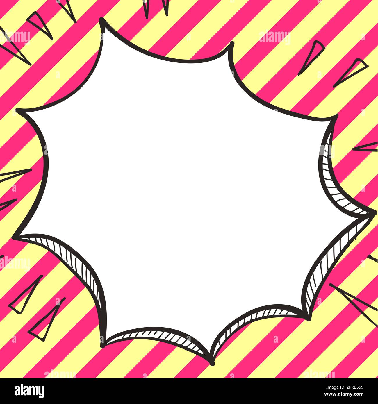 Comics Design Frames. Beautiful Photo Frame Set With Boom Bubbles For ...