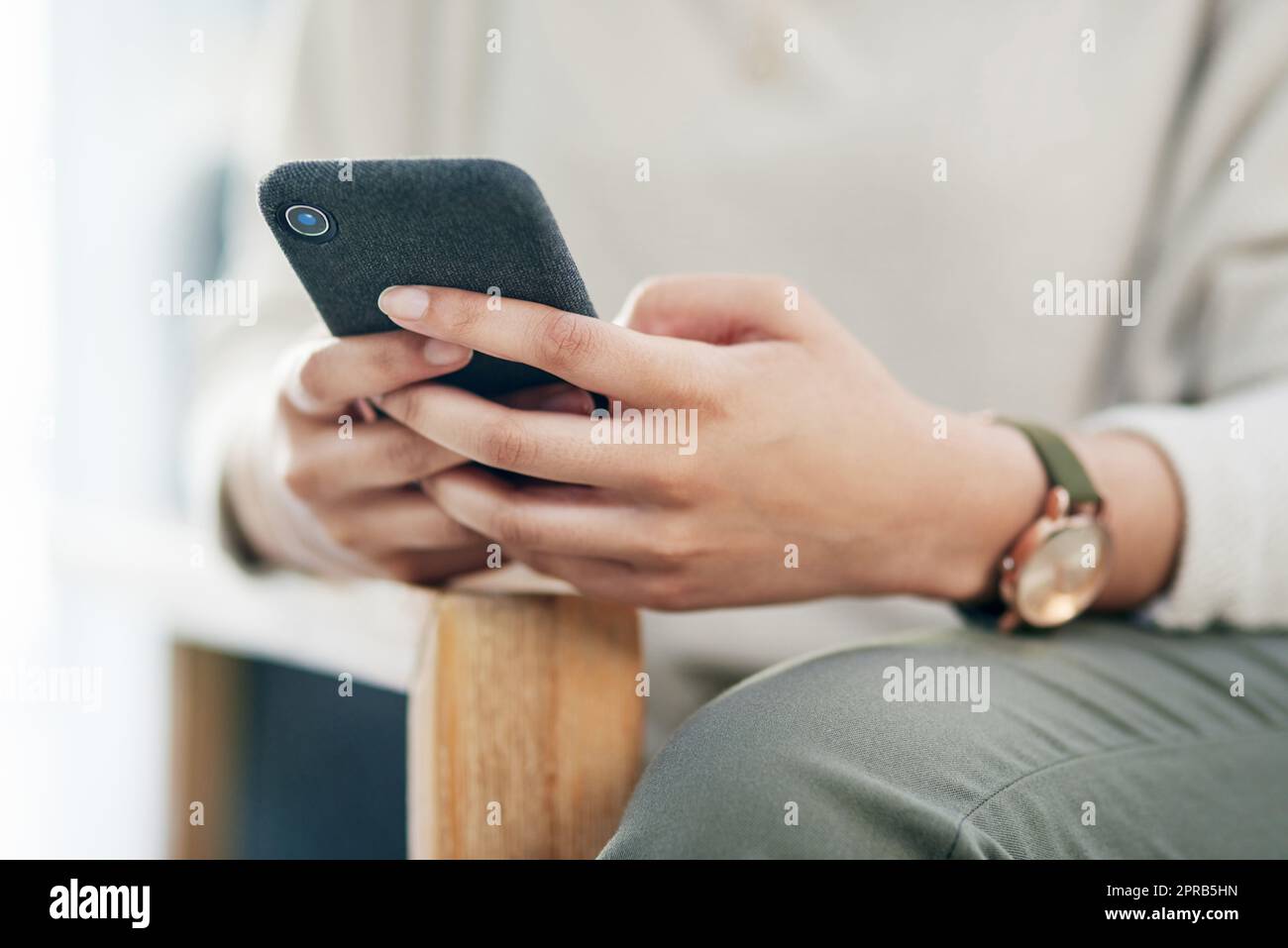 Improving workflow through mobile technology. Closeup shot of an ...