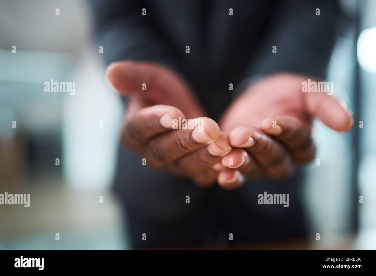 Cupped Hand Reached Out