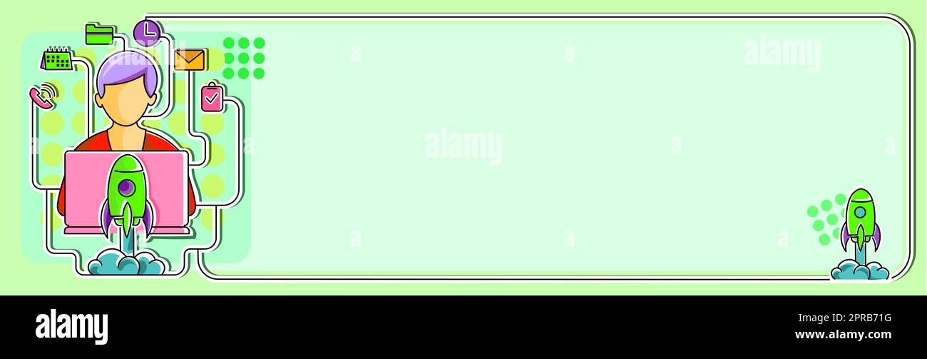 Man typing cartoon hi-res stock photography and images - Alamy