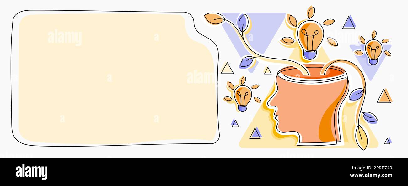 Man Thinking New Brilliant Ideas Shown On Presentation Board ...