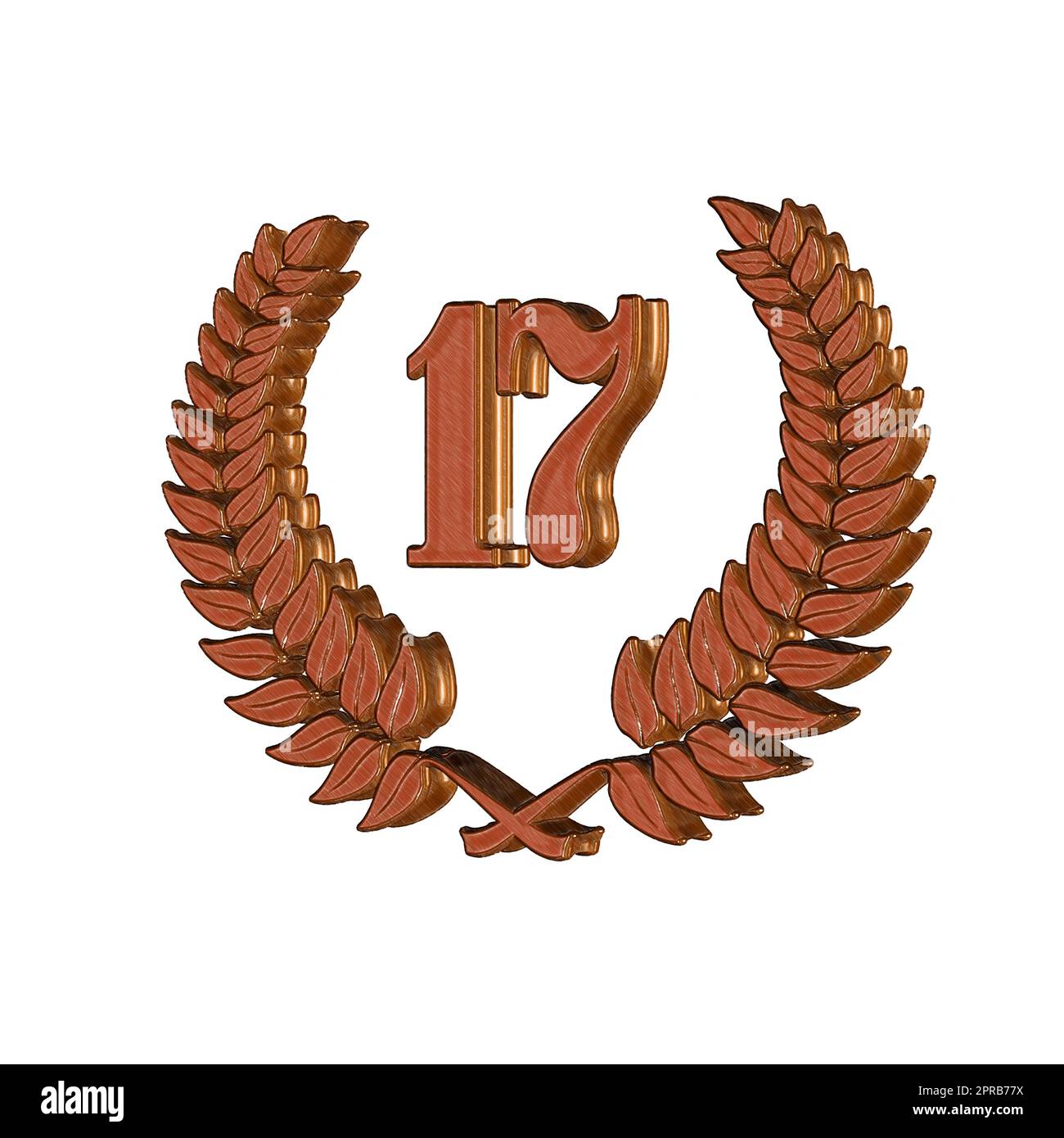 Number 17 Cut Out Stock Images & Pictures - Alamy