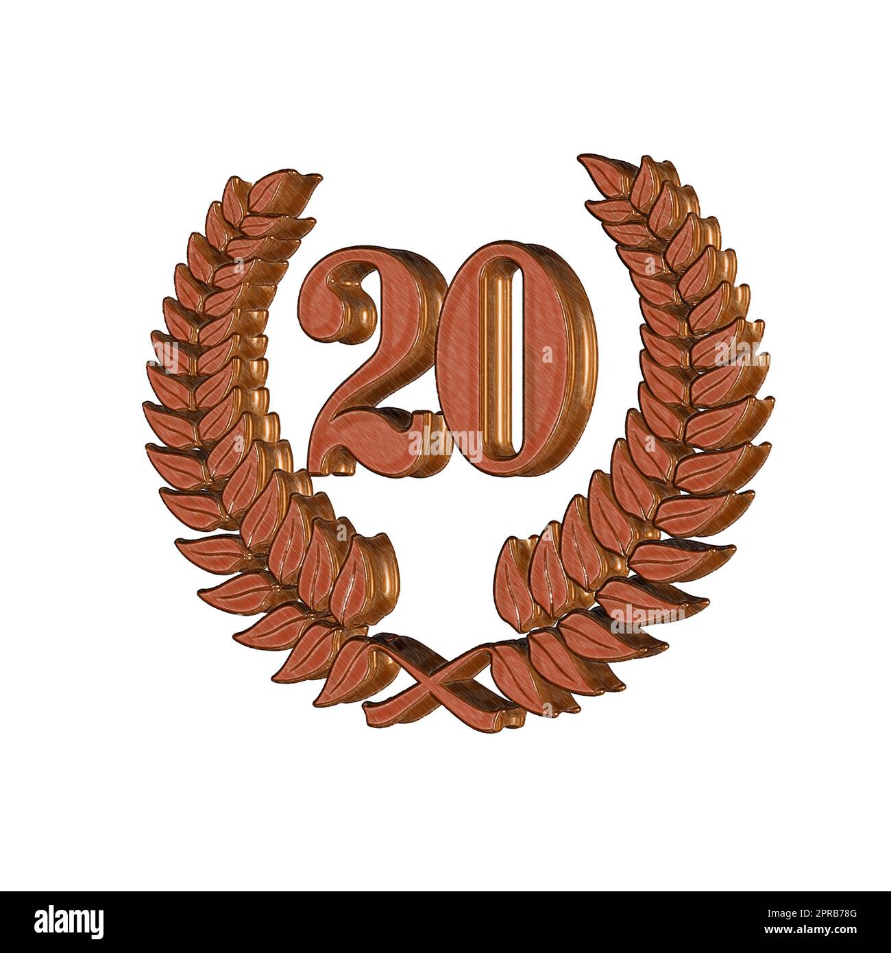 3d number 20 Cut Out Stock Images & Pictures - Alamy
